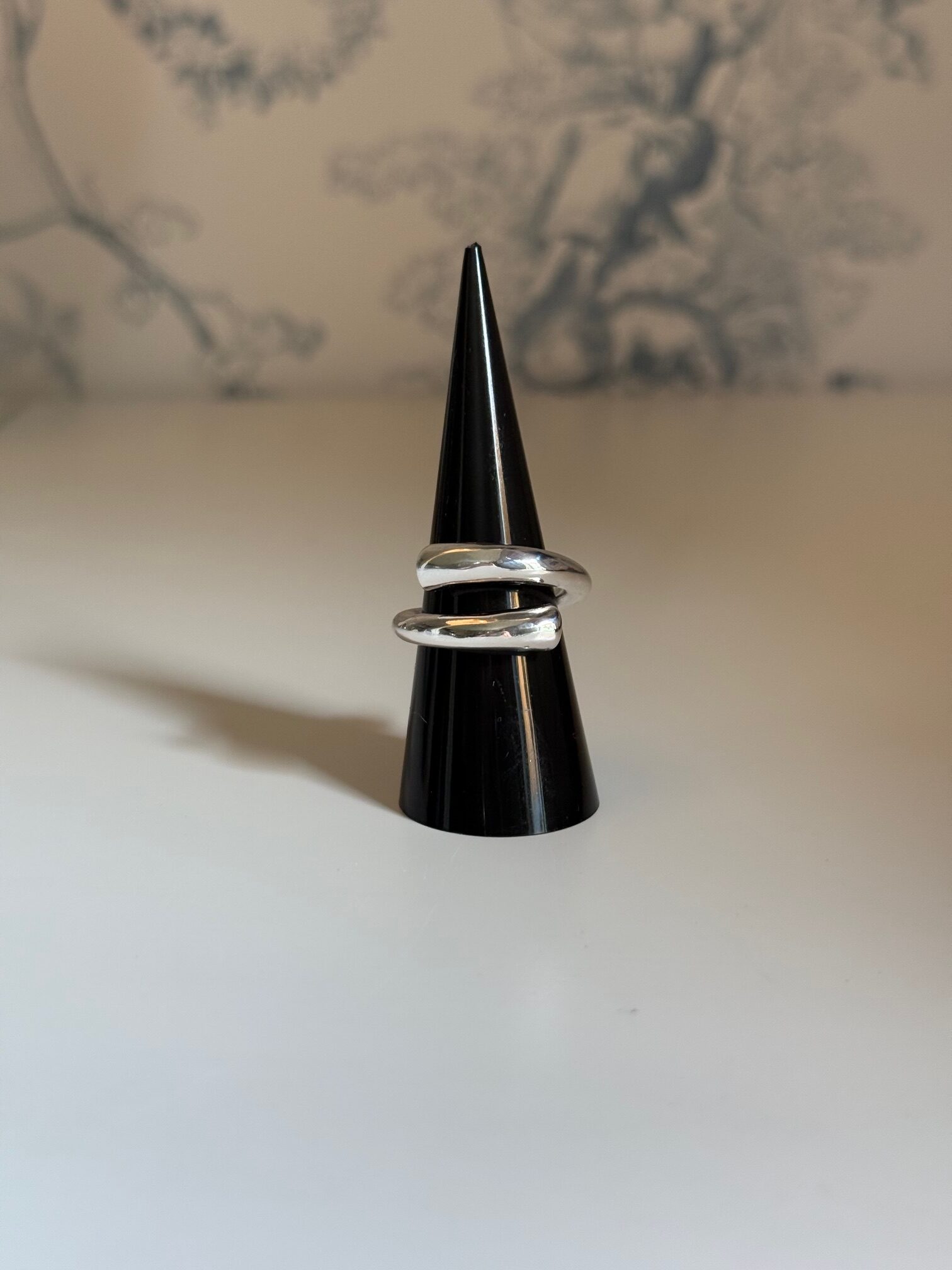 Minimalist Silver Adjustable Ring | 925 Sterling Silver – Mae Jewelry ...