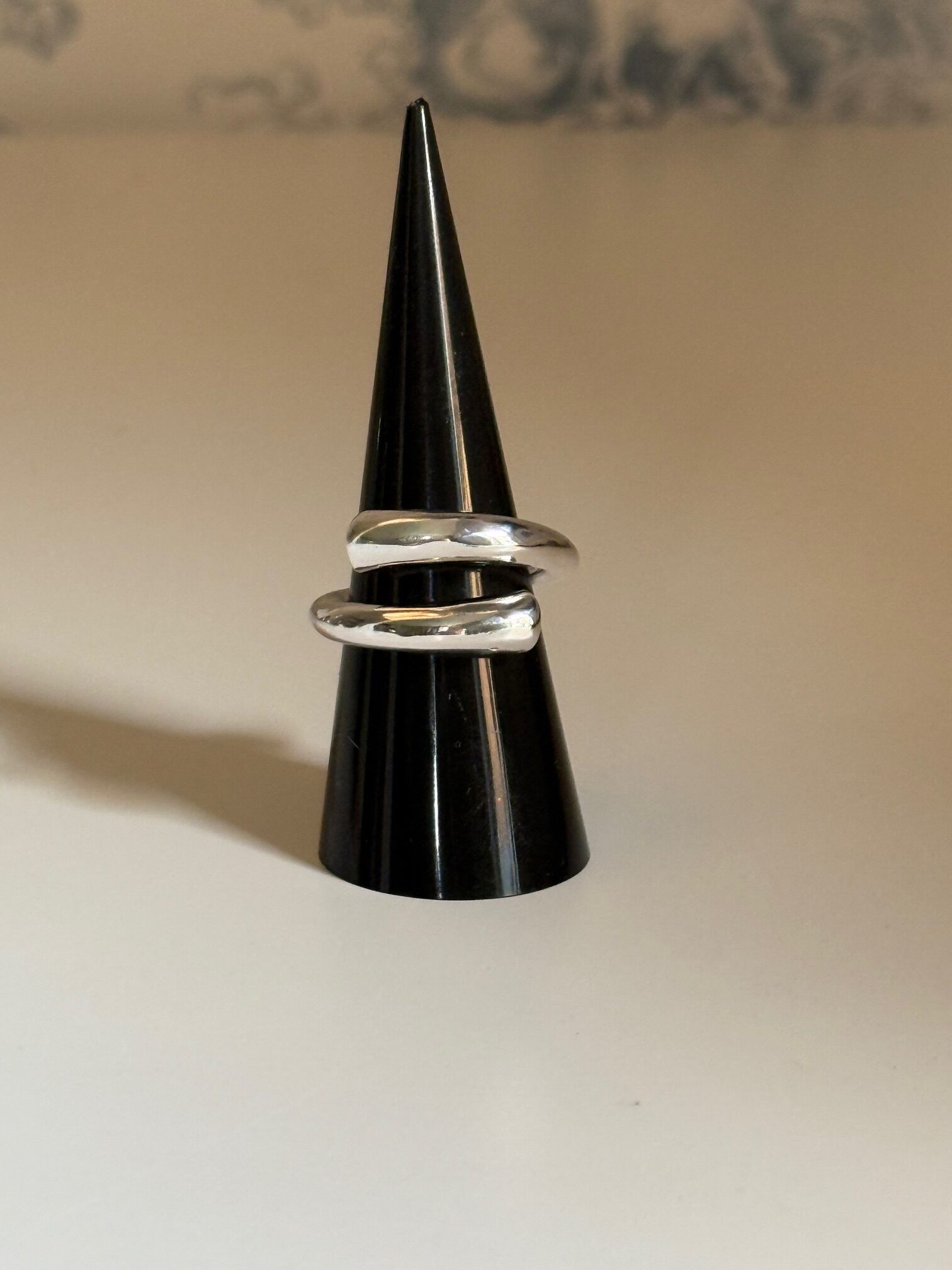 Minimalist Silver Adjustable Ring | 925 Sterling Silver – Mae Jewelry ...