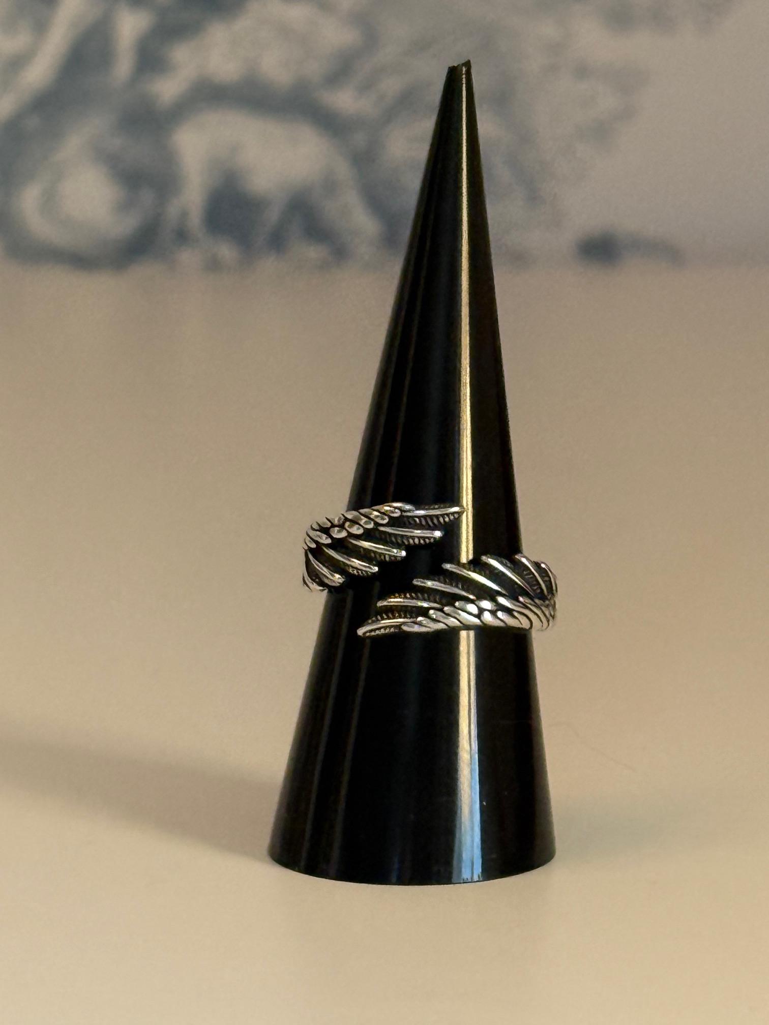 Guardian Wings Adjustable Ring – Mae Jewelry Company