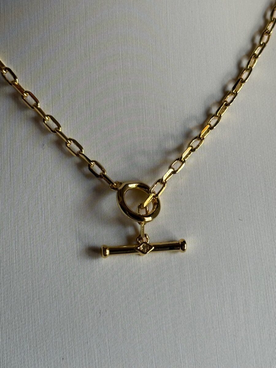 Gold Toggle Chain Necklace – Mae Jewelry Company