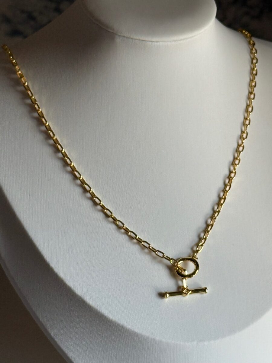 Gold Toggle Chain Necklace – Mae Jewelry Company